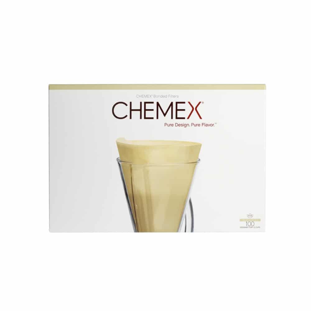 Chemex Paper Filters Brown Unfolded - 3 cups - Buena Vida Coffee Roasters